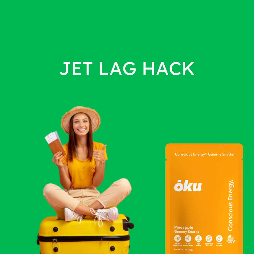 ōku Conscious Energy™ gummy snacks…with benefits!